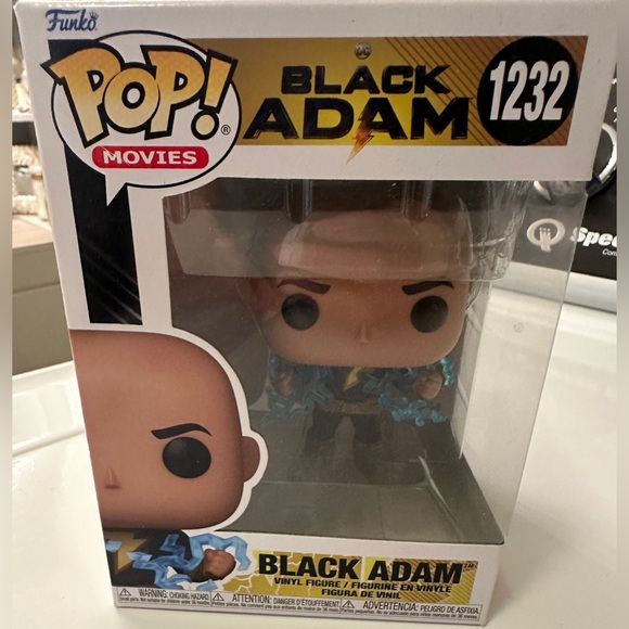 Funko | Toys | Funko Pop Movie Black Adam Dwayne Johnson Nwb | Poshmark